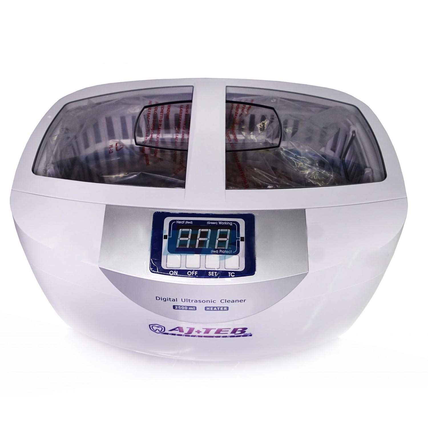 التراسونیک کلینر 2.5 لیتری مدل Aj2500 عاج طب | فروشگاه اینترنتی دنتگستر